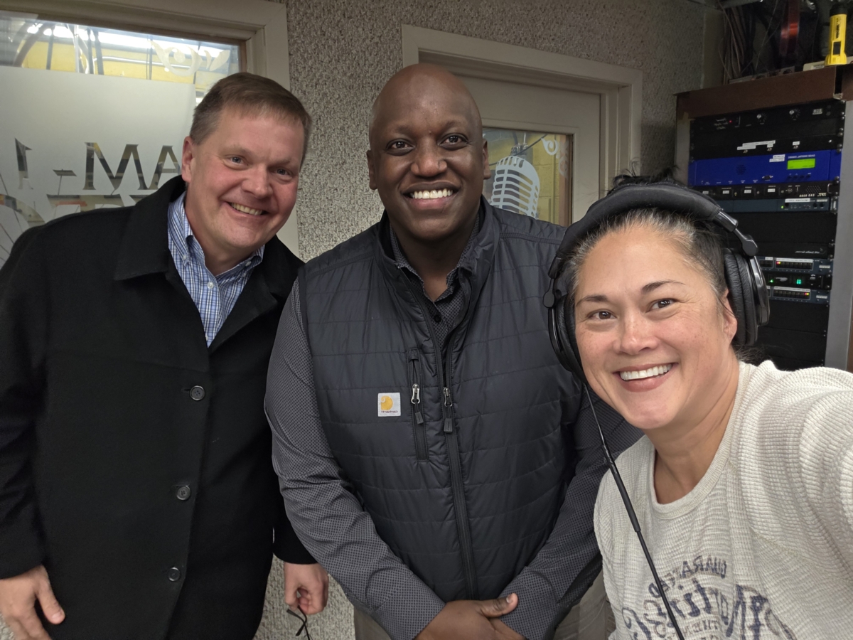 11.21.25-Supt. Paul Peterson and Principal Akram Osman - Radio Mankato
